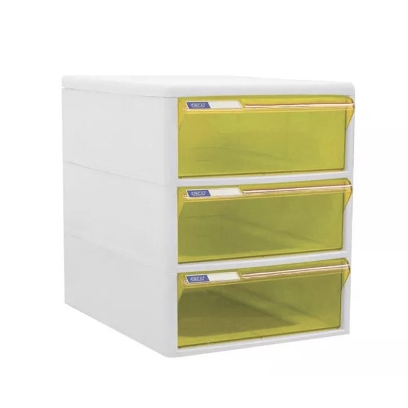 ตู้ลิ้นชักใส่เอกสาร 3 ชั้น ขนาด A4 รุ่น TCB-3BB “Orca” | Shopee Thailand