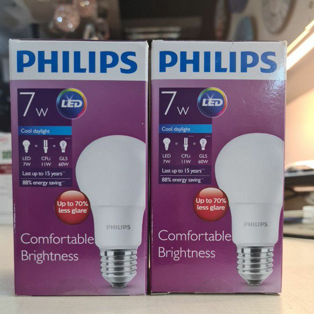 [Bundle Deal] หลอดไฟ LED Philips 7w e27 | Shopee Thailand