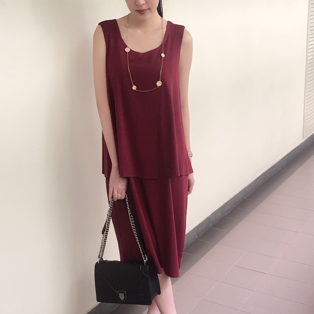 ชุดคลุมท้อง ชุดให้นม Doubled Layer Nursing Dress 5 สี Shopee Thailand