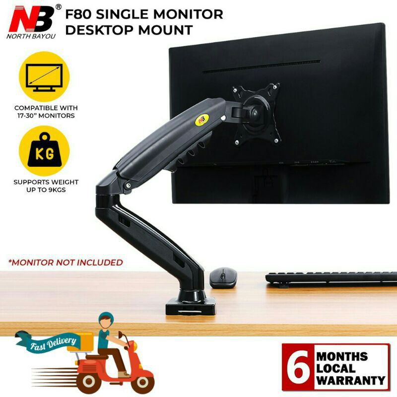 【Ready Stock】 NB North Bayou Monitor Desk Mount Stand Full Motion ...