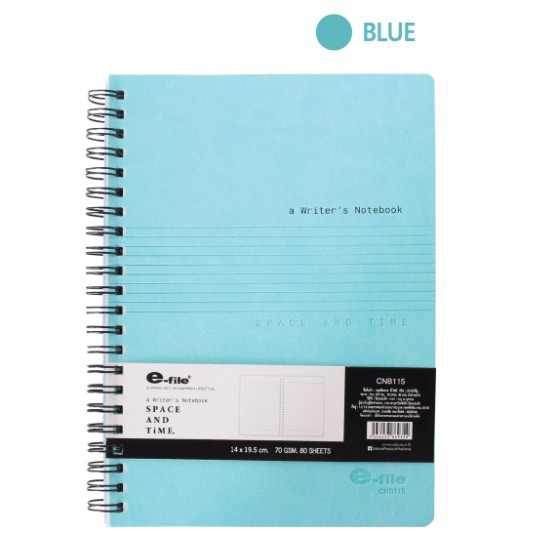 e-File สมุดโน๊ต สมุดริมลวด อีไฟล์ CNB115 | Shopee Thailand