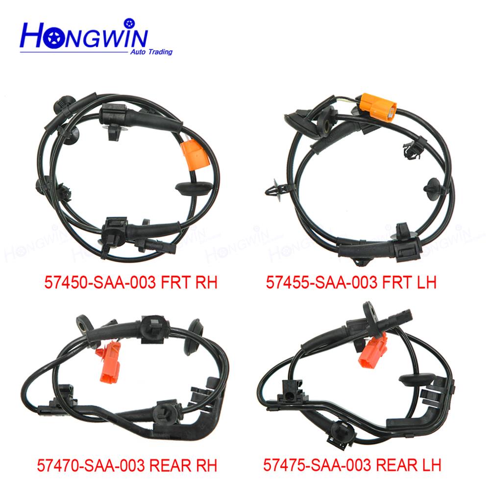 เซนเซอร์ความเร็วล้อ ABS 57450-SAA-003 57455-SAA-003 57470-SAA-003 57475 ...