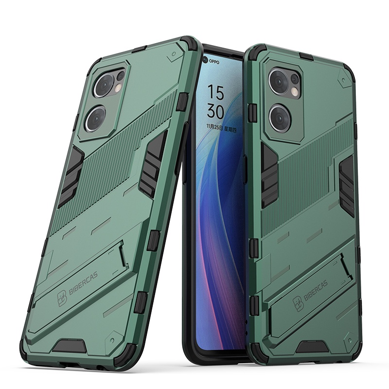 เคส OPPO Reno7 5G ฮาร์ดเคสกันกระแทกเคสโทรศัพท์ Hybrid Armor Shockproof ...
