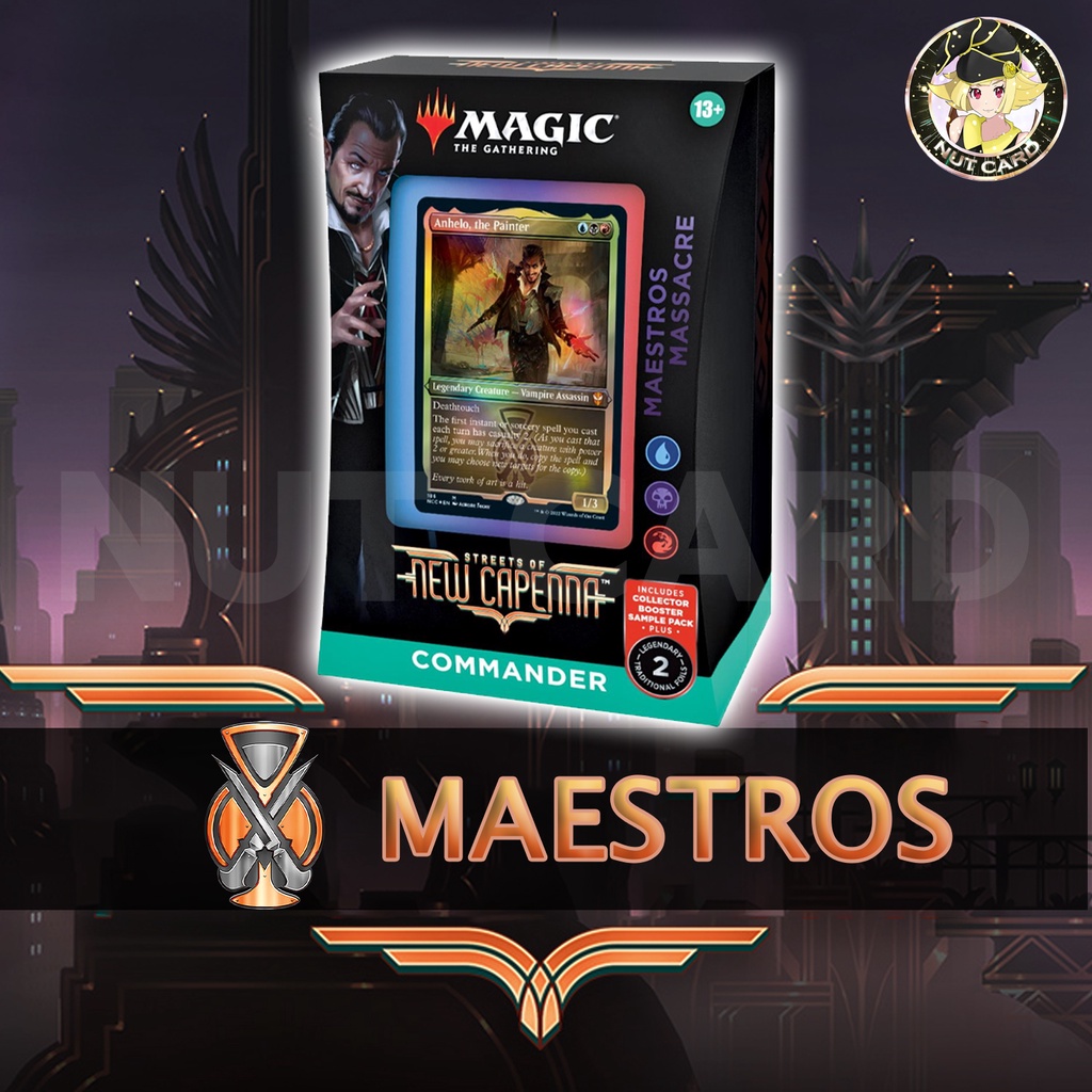 [MTG] Streets of New Capenna Commander Deck | Shopee Thailand