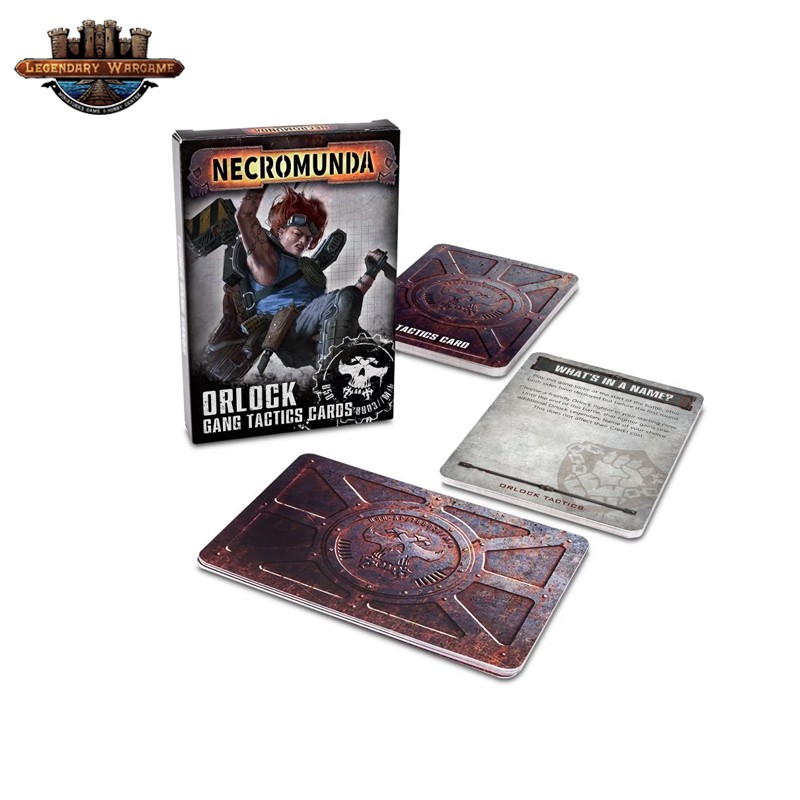 [GWพร้อมส่ง]Warhammer 40K : Necromunda: Orlock Gang Tactics Cards โมเดล ...