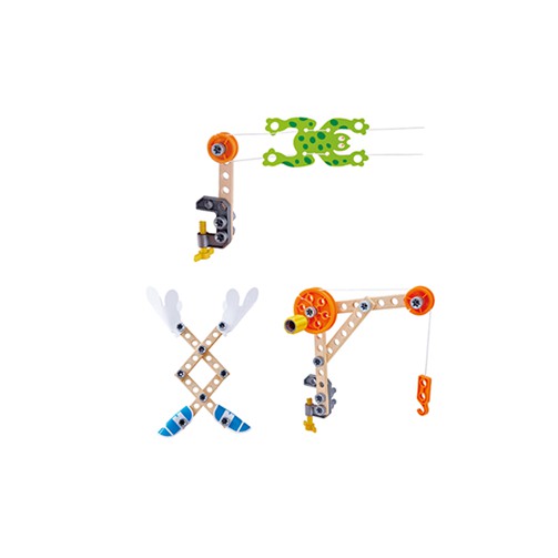 Hape - Three Experiment Kit ชุดอุปกรณ์ช่าง ทำการทดลอง 3 แบบ 4y ...