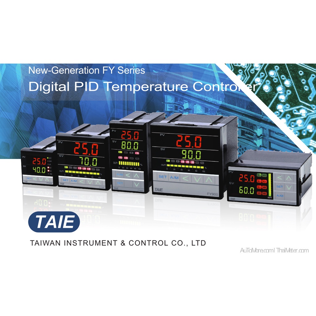 FY400-a01003 TAiE Digital PID Temperature Controllers | TAiE Digital PID Process Controllers ...