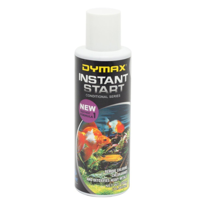 Dymax Instant Start ผลิตภัณฑ์ปรับสภาพน้ำ กำจัดคลอรีน ขนาด 300 ml. | Shopee Thailand