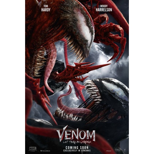 Poster venom 2 let there be carnage(venom&carnage) โปสเตอร์ เวน่อม2 | Shopee Thailand