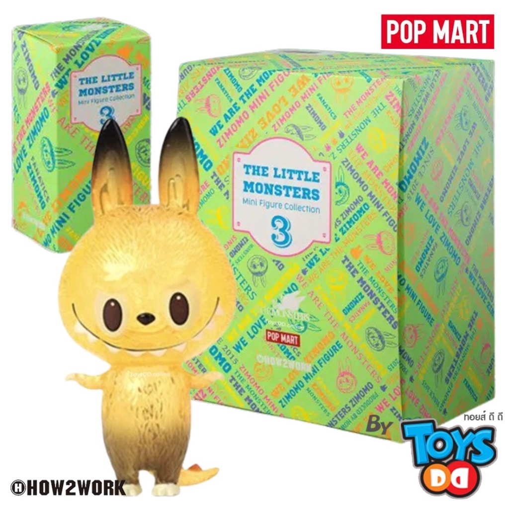 POP MART How2work X Kasing Lung Zimomo - The Little Monsters Serie 3 ...