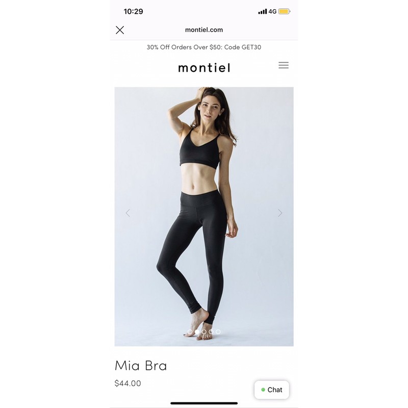sport bra แบรนด์แท้ montiel | Shopee Thailand