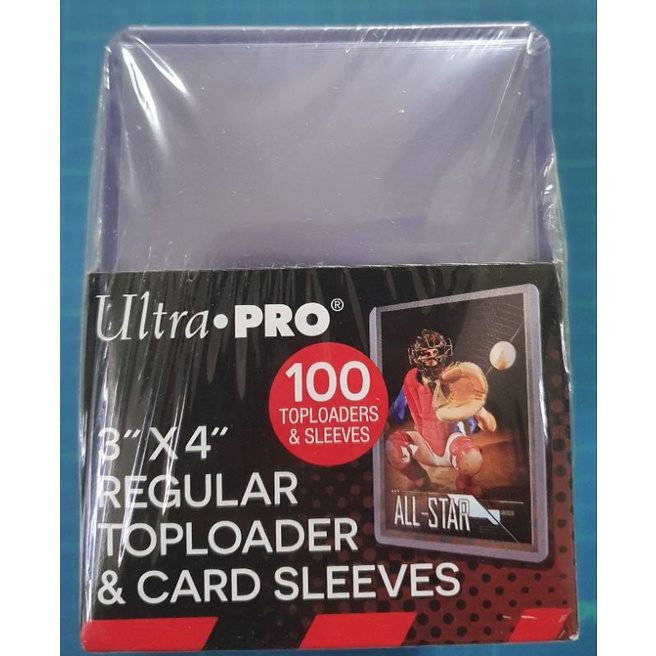 Ultra Pro Toploader แพ็ค 100 อัน ขนาดมาตรฐาน 3×4 นิ้ว สำหรับใส่การ์ด ...