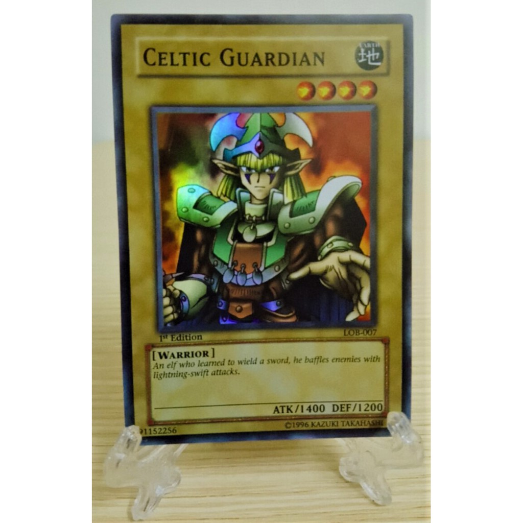 Yugioh - การ ์ ด Celtic Guardian - รหัส LOB - การ ์ ดโบราณ | Shopee ...
