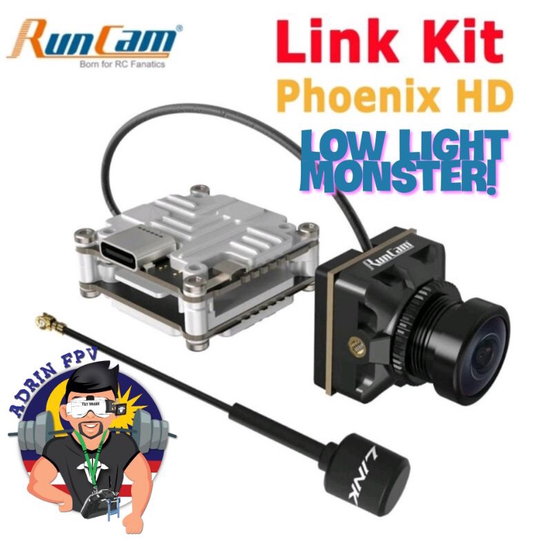 Runcam Phoenix Link สําหรับ DJI Digital System ครบชุด (เหมือน caddx ...