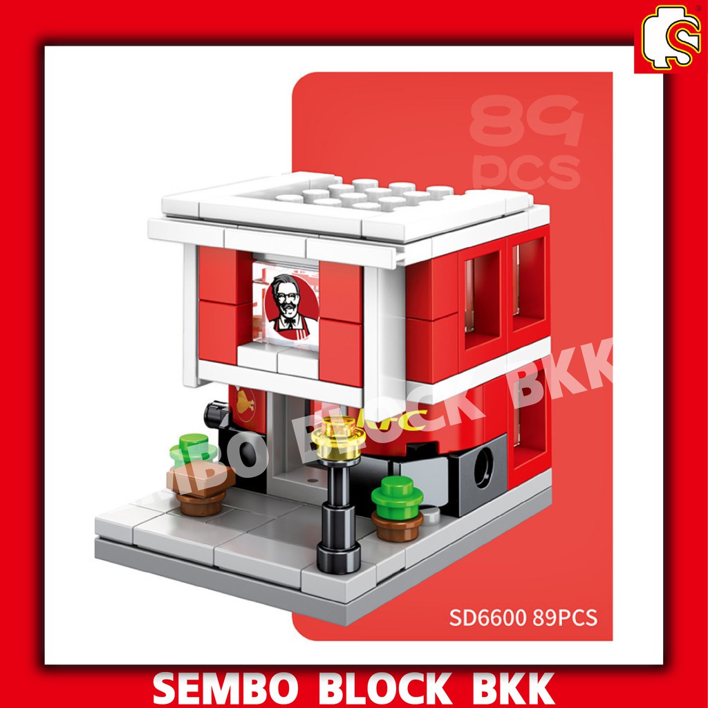 ชุดบล็อคตัวต่อ SEMBO BLOCK ร้านค้า ขนาดเล็ก Street Food ตัวต่อร้านค้า ...