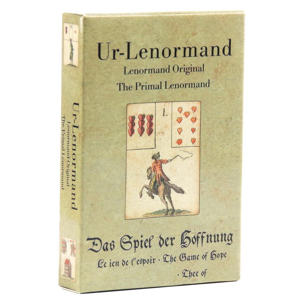 การ์ดเกมไพ่ทาโรต์ Ur Lenormand Original Primal Lenormand Oracle Deck ...