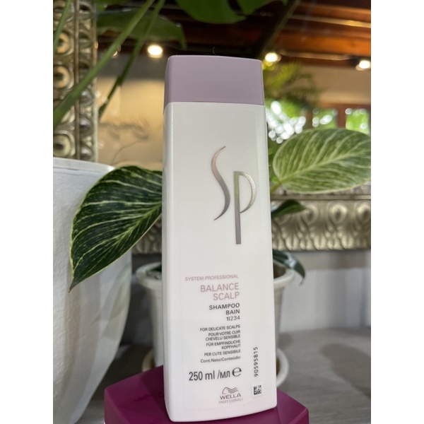 Wella Sp shampoo for delicate scalps | Shopee Thailand