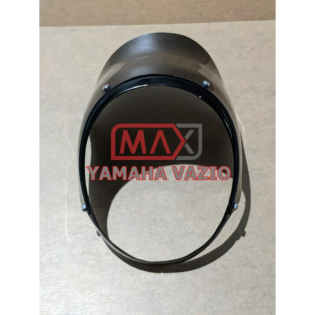 อุปกรณ์เสริม Visor Cover ไฟหน้ารถจักรยานยนต์ Yahama Fazzio/Windshield ...