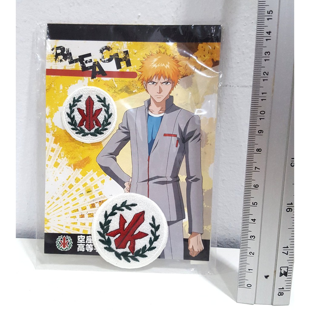 [ลิขสิทธิ์แท้] ตัวรีดติดเสื้อ จากเรื่อง Bleach | Shopee Thailand