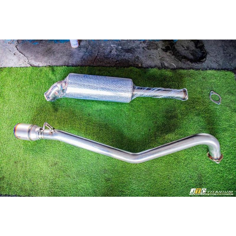 ท่อไอเสีย ชุดท่อแทนหม้อพัก แทนท่อนท้าย FORD RANGER 2.2 /3.2 และ2.0 ปาก ...