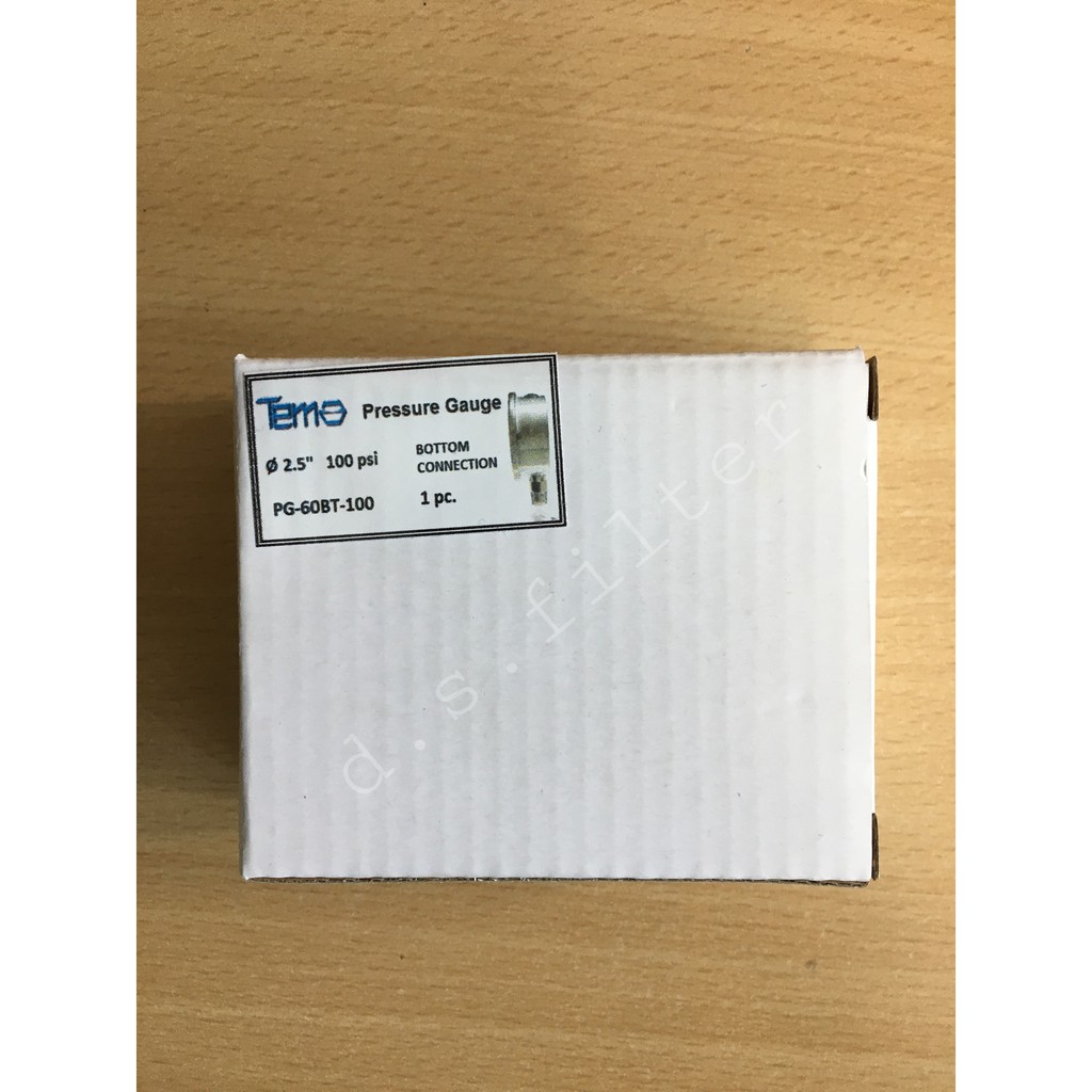 "TEMA" PRESSURE GAUGE 2.5" 0-7 BAR (100PSI) | เกจวัดแรงดัน หน้าปัด 2.5 ...