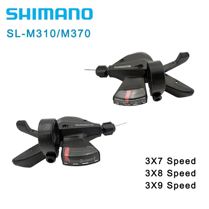 Shimano Altus SL-M310/M370 8 ความเร็ว 9 ความเร็ว Shifter Trigger Rapidfire 3x8-Speed 3x9 Sped ...
