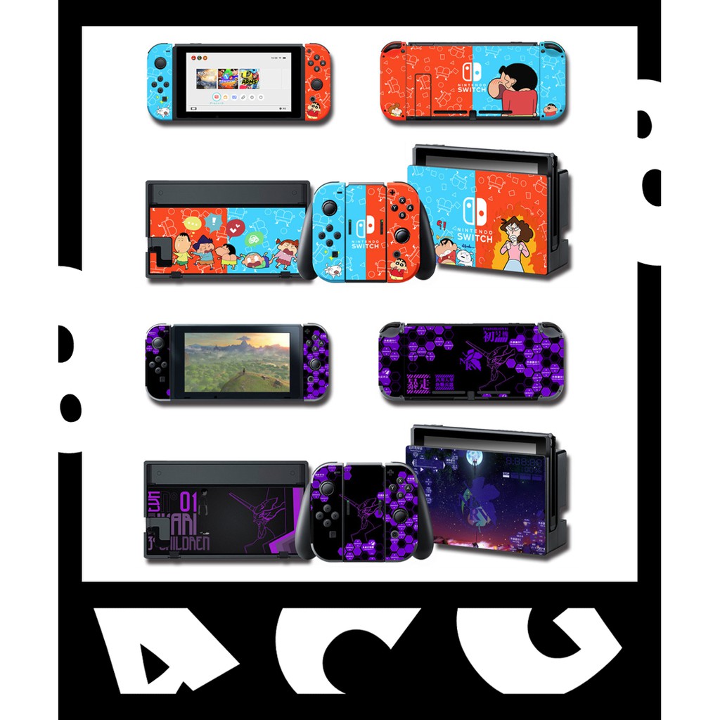 Nintendo Switch Skin/Sticker Set - หลายแบบ 2 แบบ | Shopee Thailand