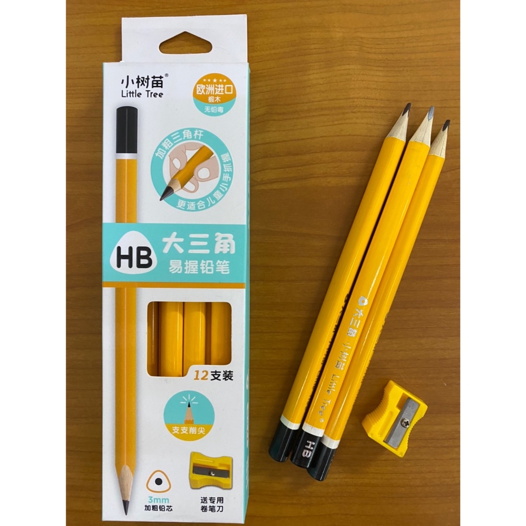 ดินสอดำ HB แท่งจัมโบ้ ดินสอหัดเขียน ดินสอสำหรับเด็กฝึกกล้ามเนือมัดเล็ก ...