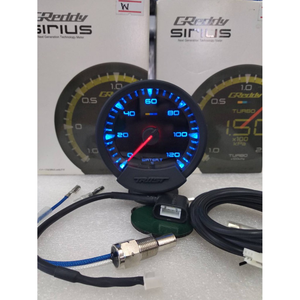 เกจวัดความร้อน Greddy Sirius ตัวใหญ่ 3นิ้ว รุ่นใหม่ล่าสุด สามารถวัด ...