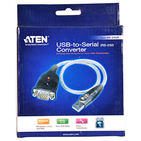 ATEN USB to Serial (RS232) Converter รุ่น UC-232A | Shopee Thailand