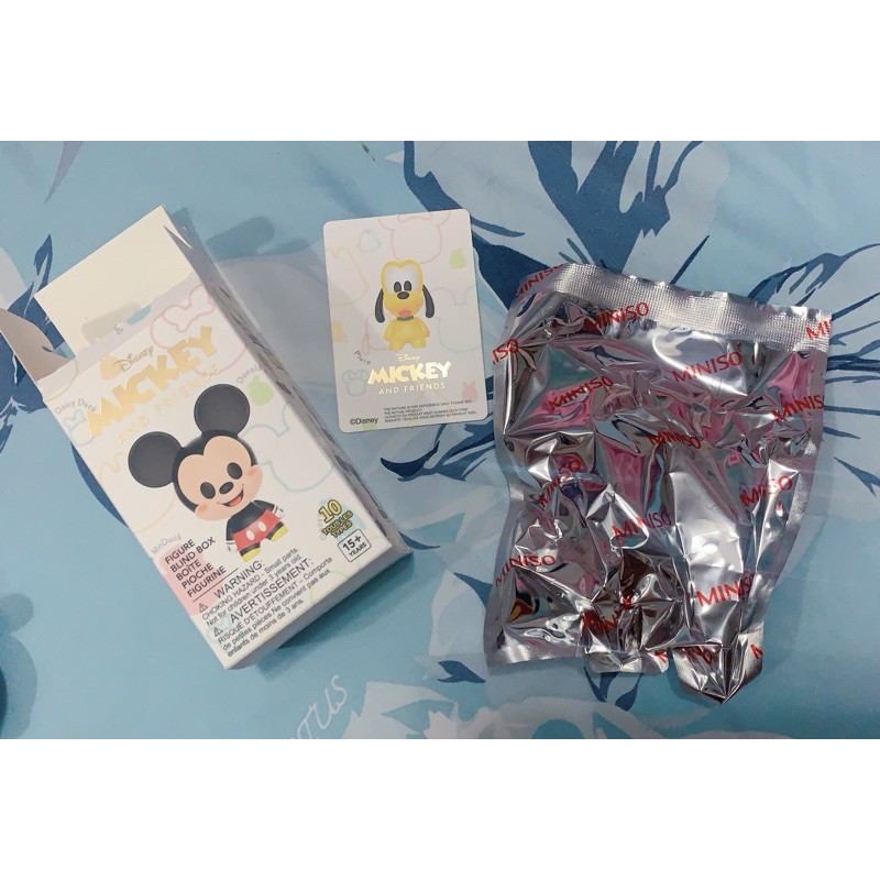 Disney Miniso Mickey Mouse Family Figure Blind Box กล่องสุ่ม | Shopee ...