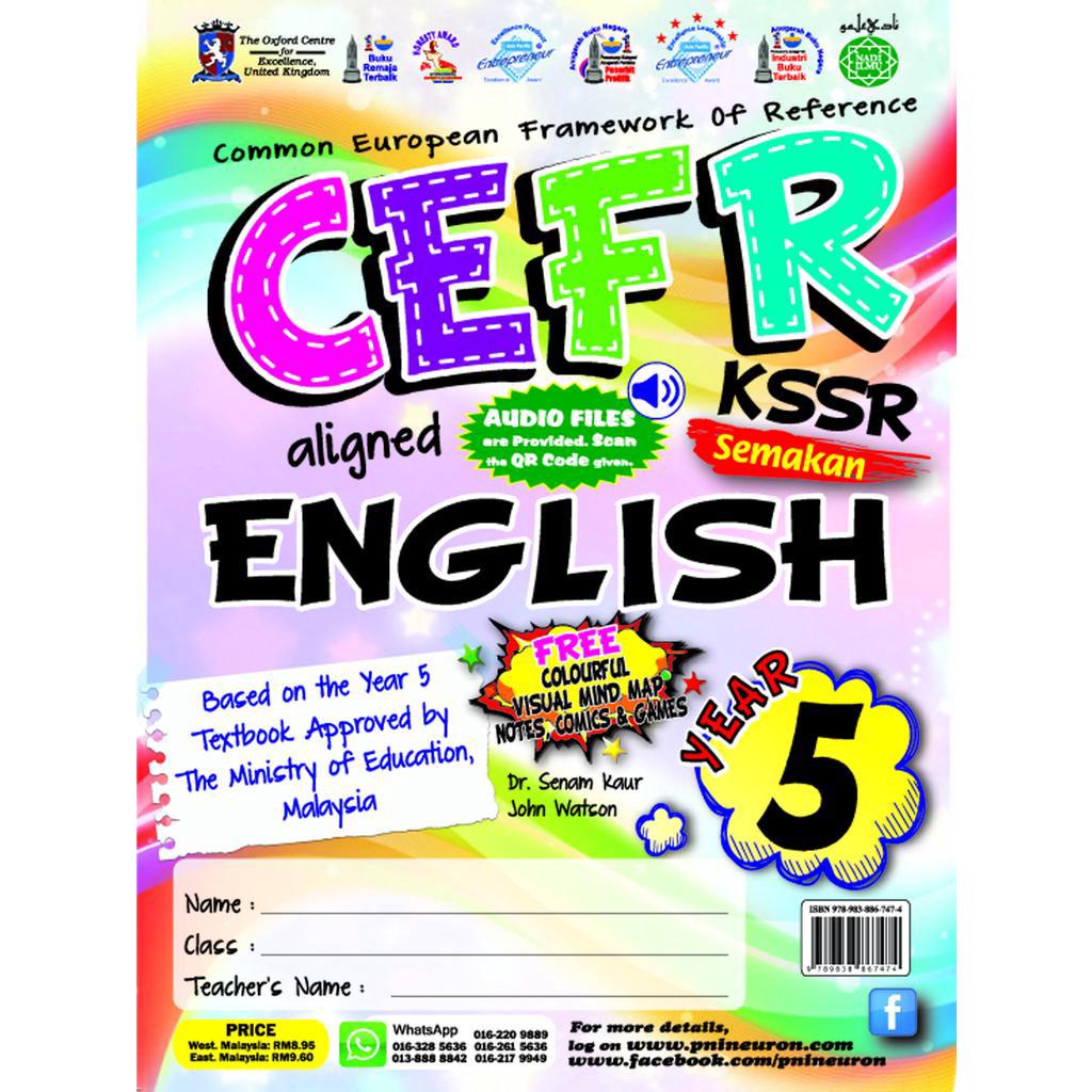 Cefr ENGLISH BREAKER KSSM YEAR 5 | Shopee Thailand