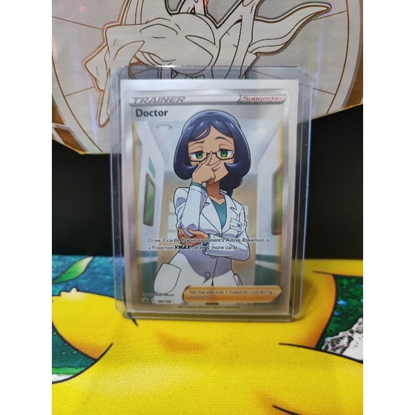 Pokemon Cards TCG "Doctor Full Art 190/198" ENG Chilling Reign | Shopee ...