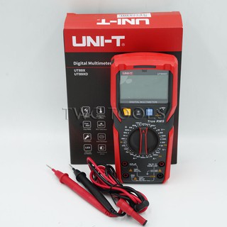 UNI-T 89XD มัลติมิเตอร์ ดิจิตอล AC DC LED test โอห์ม มิเตอร์ True RMS ...