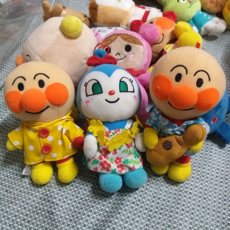 อันปัง Anpanman และเพื่อนๆ kokinchan ตุ๊กตามือสองญี่ปุ่น | Shopee Thailand