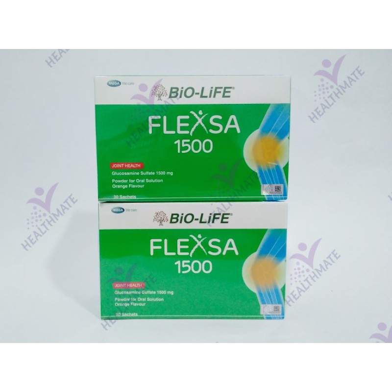 Bio-life Flexsa 1500 มก. ซองส้มฟลาโวร์ (2 x 30s) | Shopee Thailand