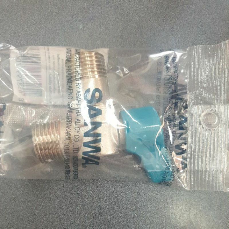sanwa มินิ บอลวาล์ว ซันวาตัวเรือนผลิตจากทองเหลือง 4หุล Angle Mini Ball Valve 1/2" | Shopee Thailand