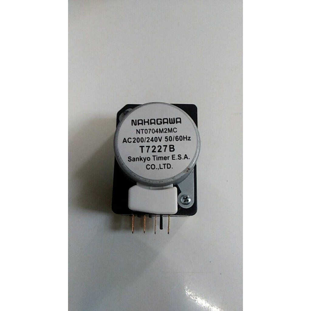 0000242 ไทม์เมอร์ตู้เย็น #704 NAKAGAWA ( แท้ ) (สำหรับตู้เย็นทั่วไป) ขา 1-3 | Shopee Thailand