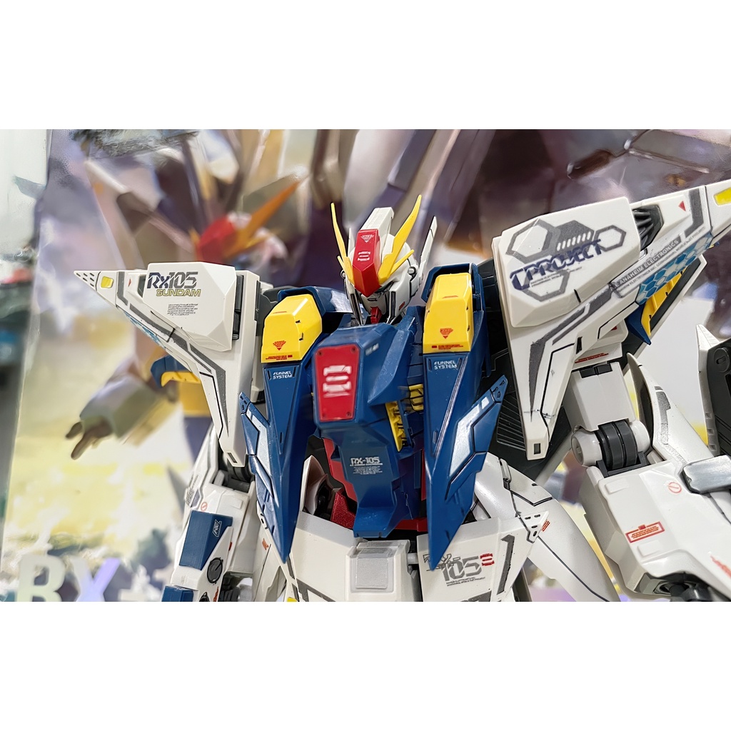 Gunpla 1/144 Rx-105 XI Gundoom (Mc Model) #ประกอบแล้ว #gundam | Shopee ...