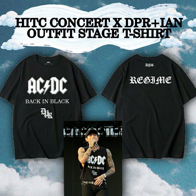 เสื้อยืด ลายคอนเสิร์ต Acdc DPR IAN HITC | Shopee Thailand