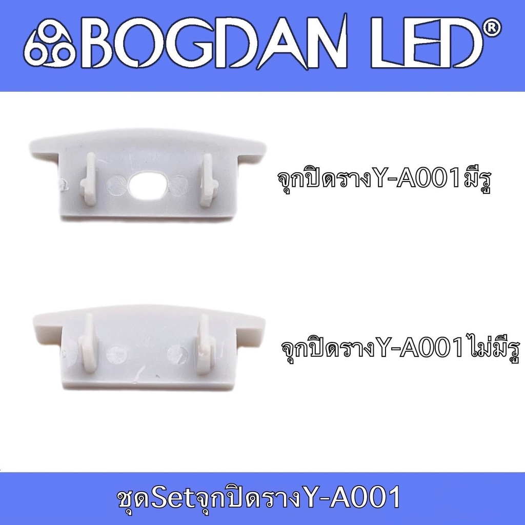 Y-A001 SET Accessories for Aluminium Profile (End cap ) ชุดเซตอุปกรณ์ ...