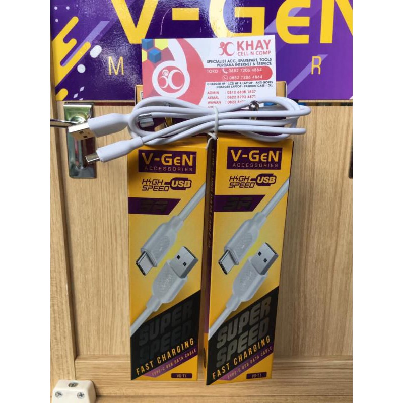 สายเคเบิ้ล Usb DATA V-GEN SUPER SPEED VG-T1 | Shopee Thailand