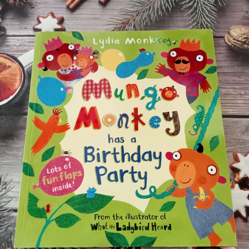 หนังสือใหม่ ปกอ่อน Mungo Monkey has a Birthday Party | Shopee Thailand