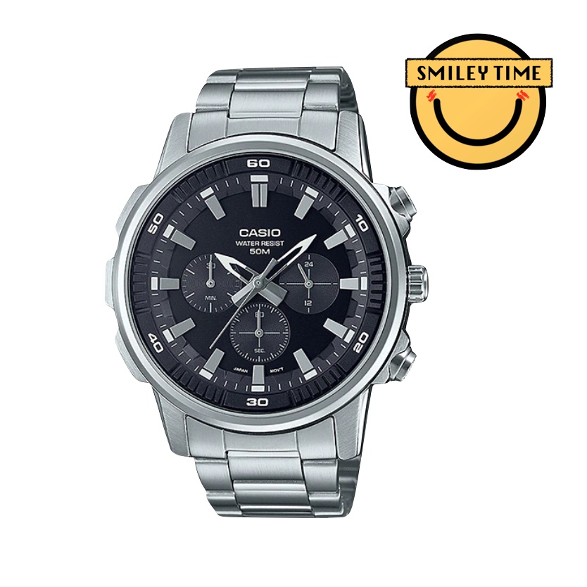 casio ของแท้ ประกันศูนย์ นาฬิกาคาสิโอ ผู้ชาย รุ่น MTP-E195, MTP-E505 / SMILEYTIME ขายแต่ของแท้ ...