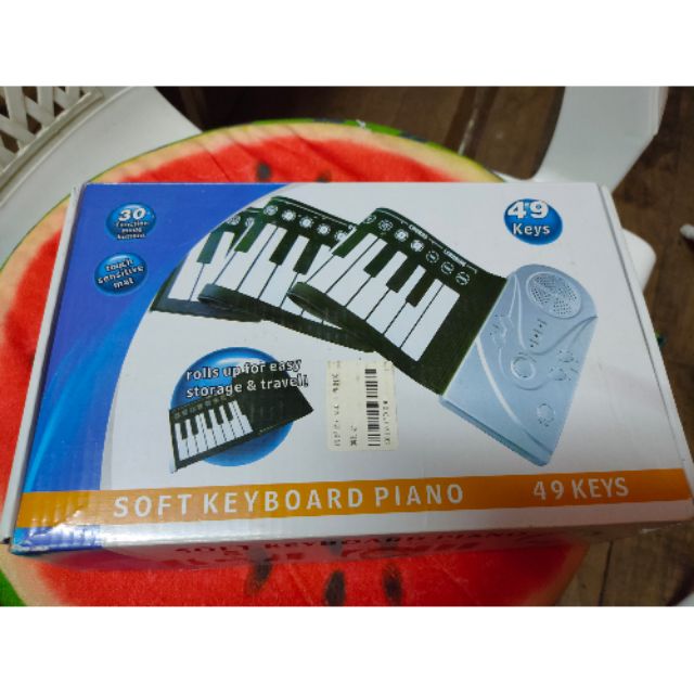 Soft keyboard piano คีย์บอร์ดเปียโนแบบม้วนได้ 49 keys | Shopee Thailand