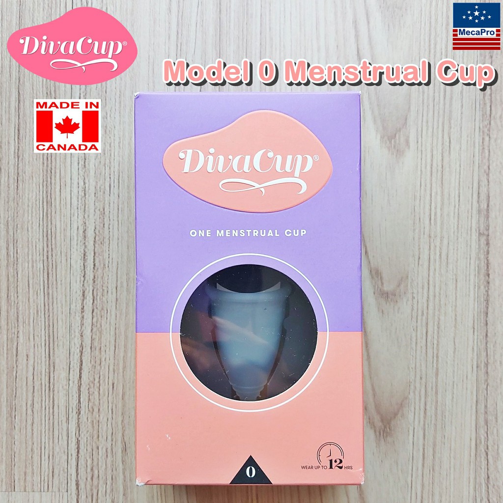 DivaCup® Model 0 Menstrual Cup ถ้วยประจำเดือน สำหรับประจำเดือนมาน้อย | Shopee Thailand