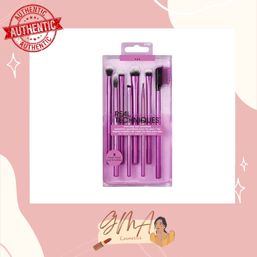 [ของแท้ 100%] REAL TECHNIQUES EVERYDAY EYE ESSENTIALS | Shopee Thailand