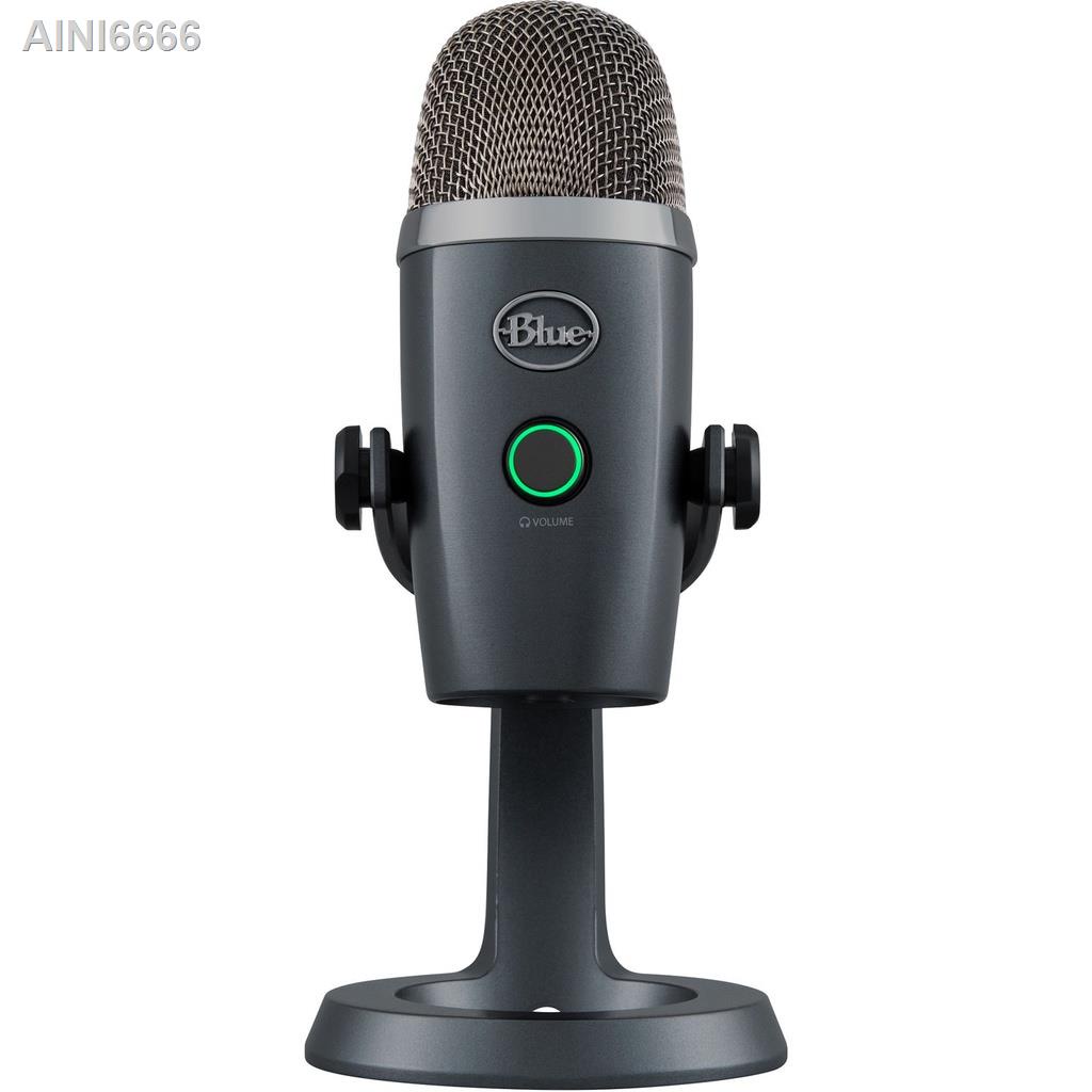 Blue Yeti Nano Multi-Pattern USB Condenser Microphone Shadow Gray ...