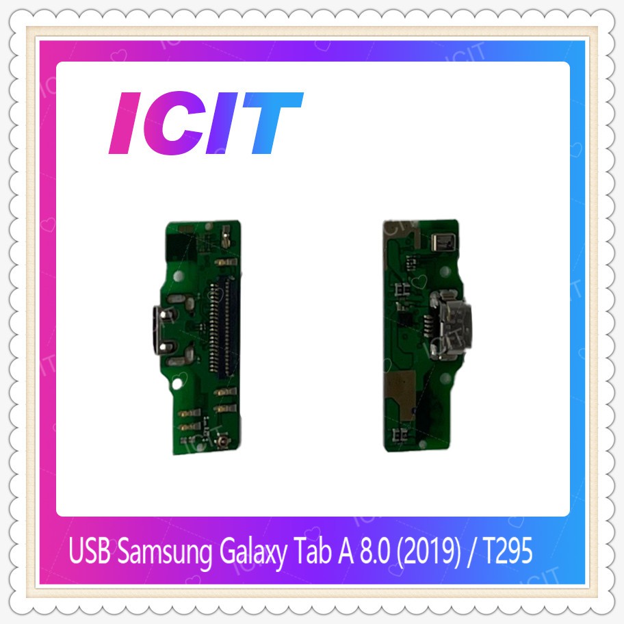 USB Samsung Tab A 8.0 (2019) / T295 อะไหล่สายแพรตูดชาร์จ Charging ...