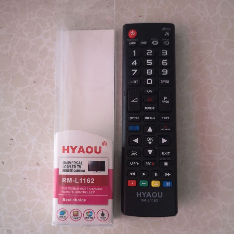 รีโมททีวีแอลจี รุ่น RM - L1162 | Shopee Thailand